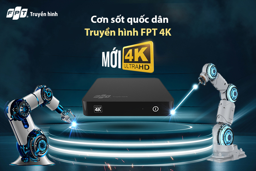 FPT TV Box 4K - Thiết bị truyền hình cho mọi gia đình